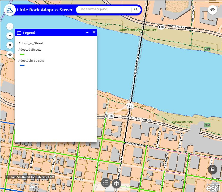 City of Little Rock Mapping Applications