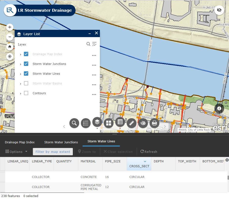 City of Little Rock Mapping Applications